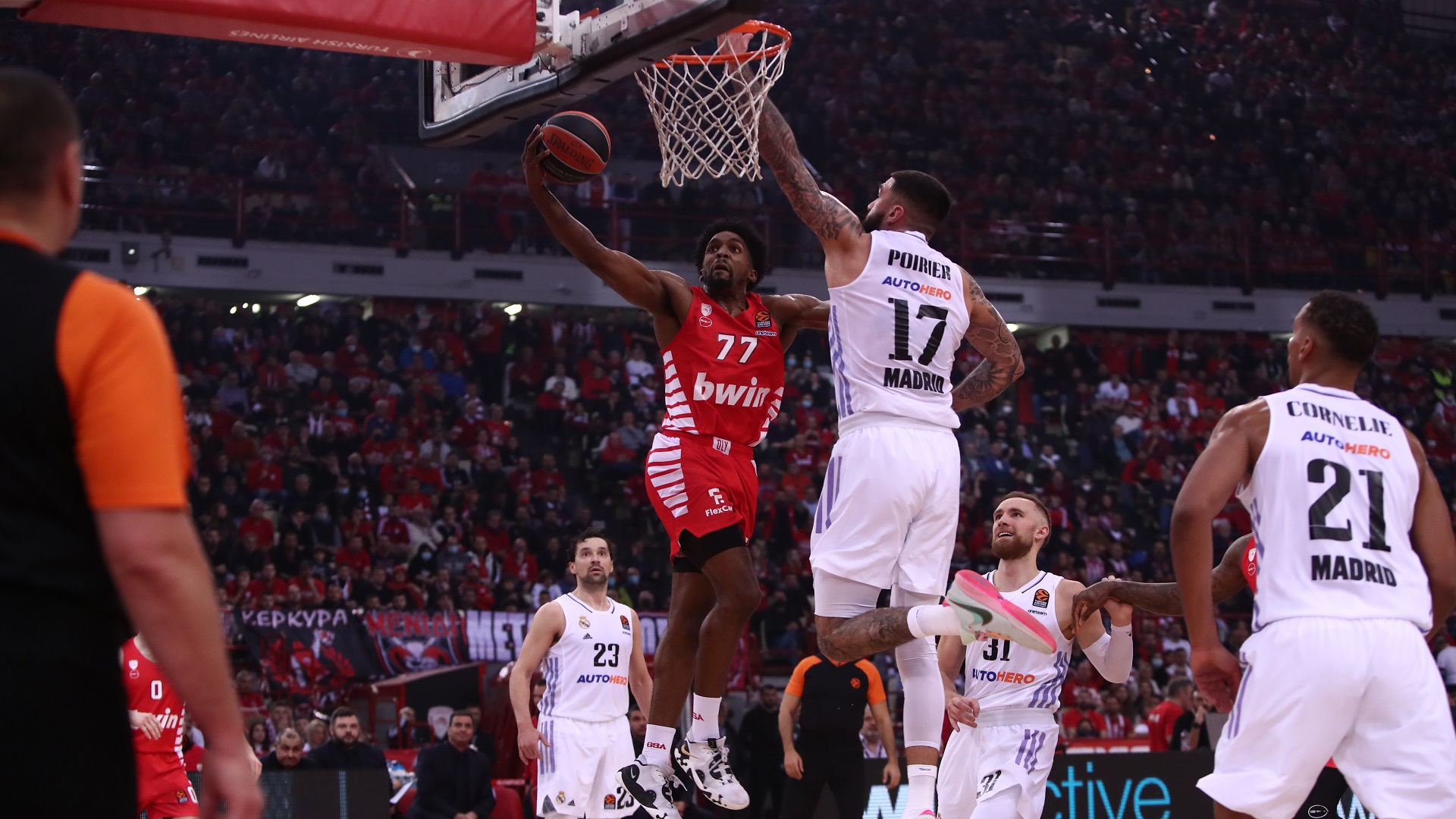 «Subdued» Real and climbed at the top! - Olympiacos BC