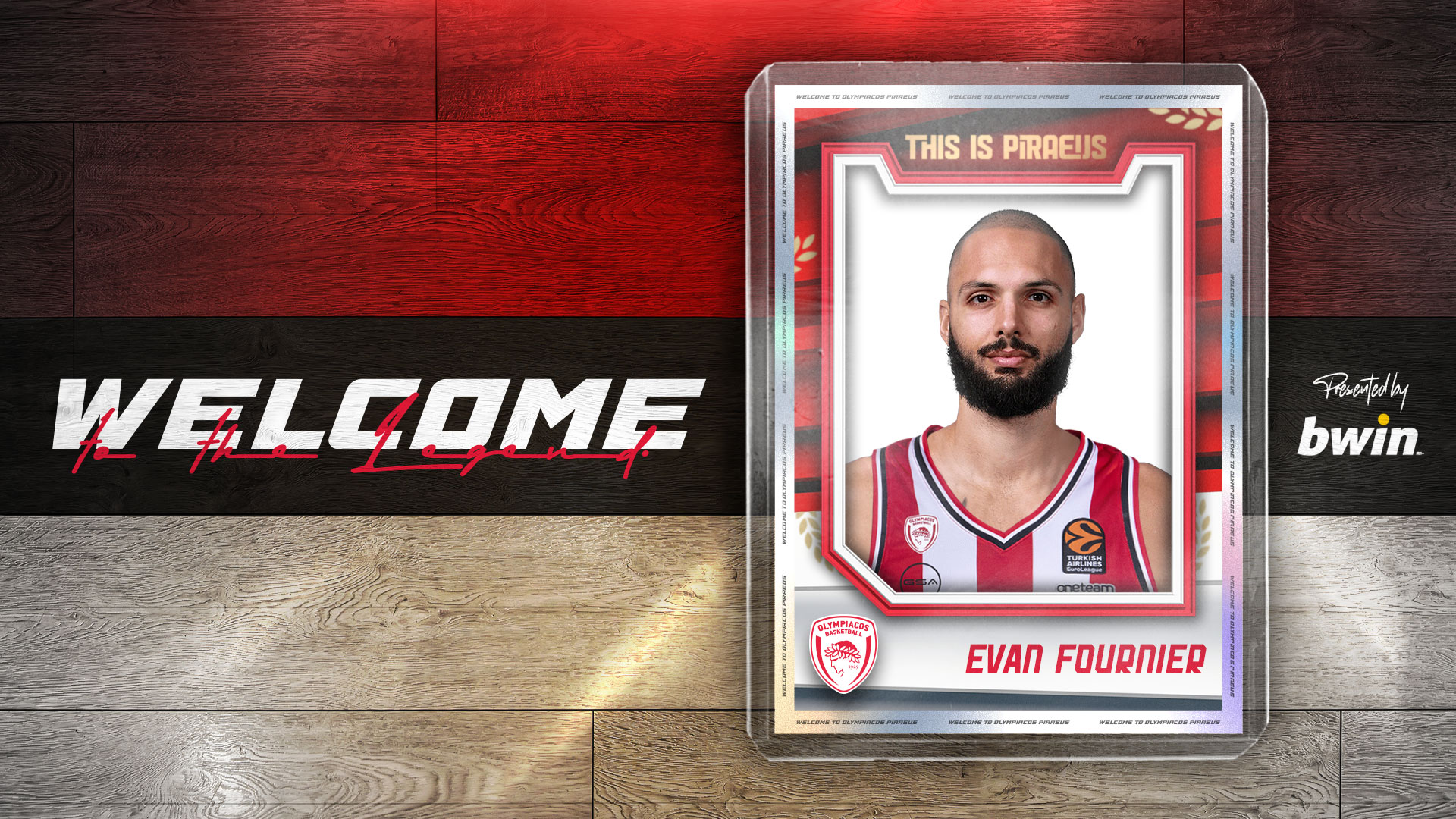 Fournier to wear the 'red & white'! - Olympiacos BC