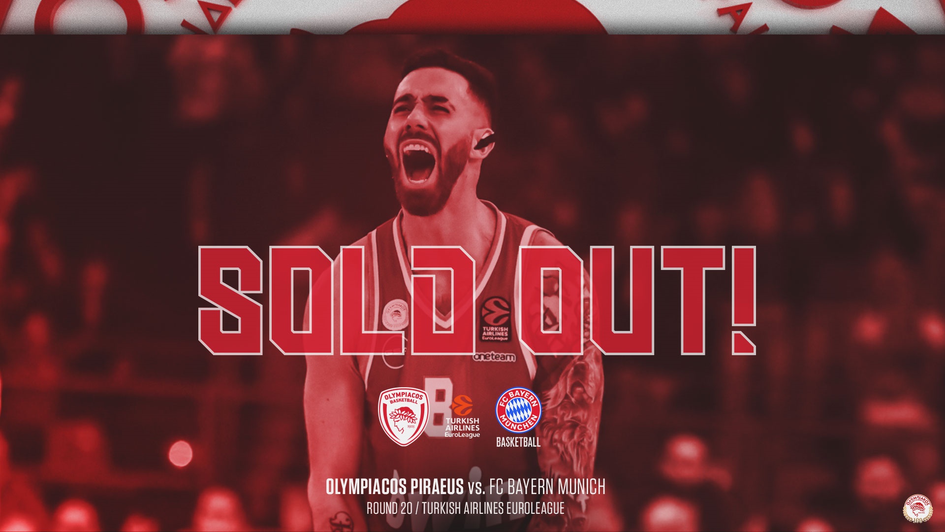One more sold-out game! - Olympiacos BC
